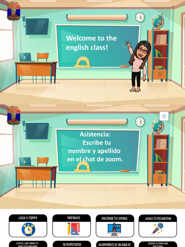Welcome To The English Class! | PDF