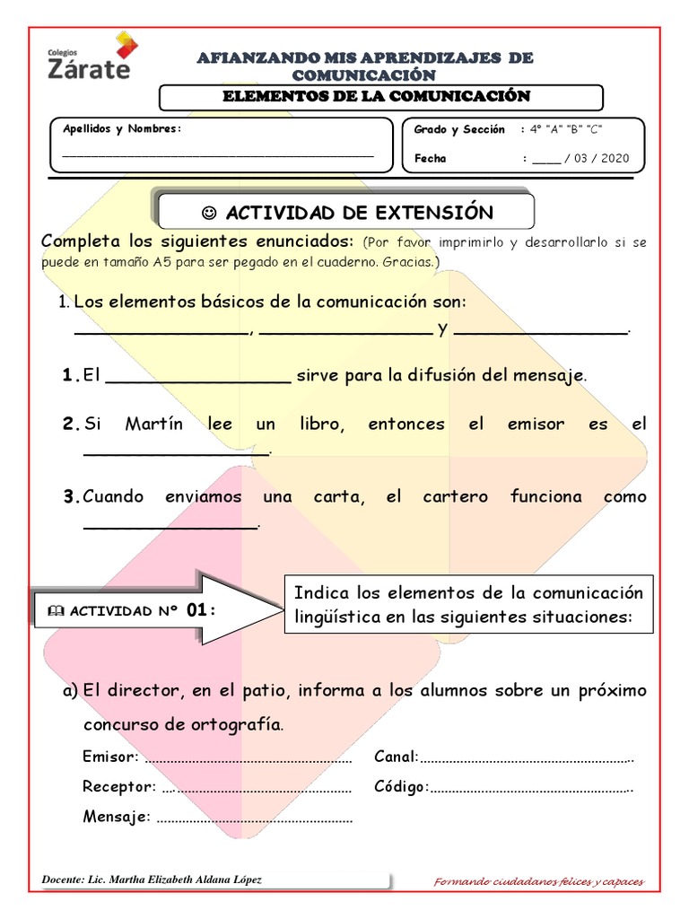 5 Actividad de Extensión | PDF | Comunicación | Science