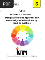Grade 6 Q2 ARTS LAS | PDF | Composition (Visual Arts) | Paintings