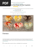 The Master Ice Cream Recipe - NYTimes | PDF | Ice Cream | Caramel