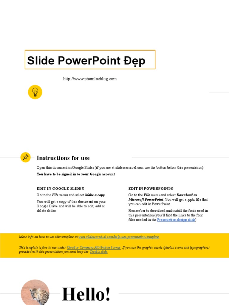 Slide PowerPoint Dep So 25 - Phamlocblog | PDF | Color | Blue