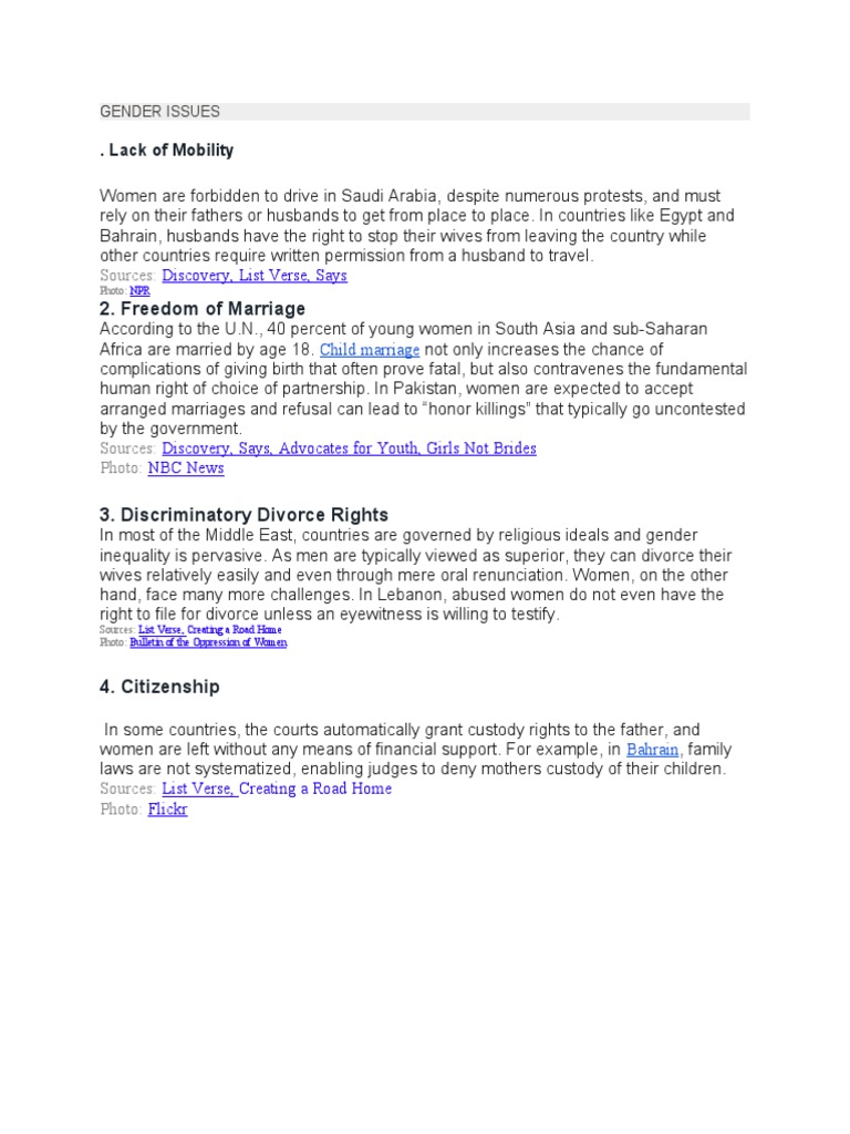 Freedom of Marriage | PDF | Woman | Marriage