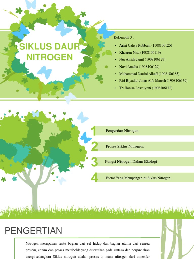 D - Kelompok 3 - PPT Daur Nitrogen | PDF
