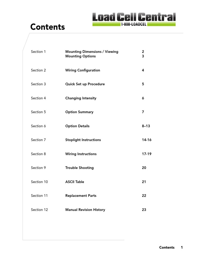 SBL Series Manual | PDF | Truck | Traffic Light