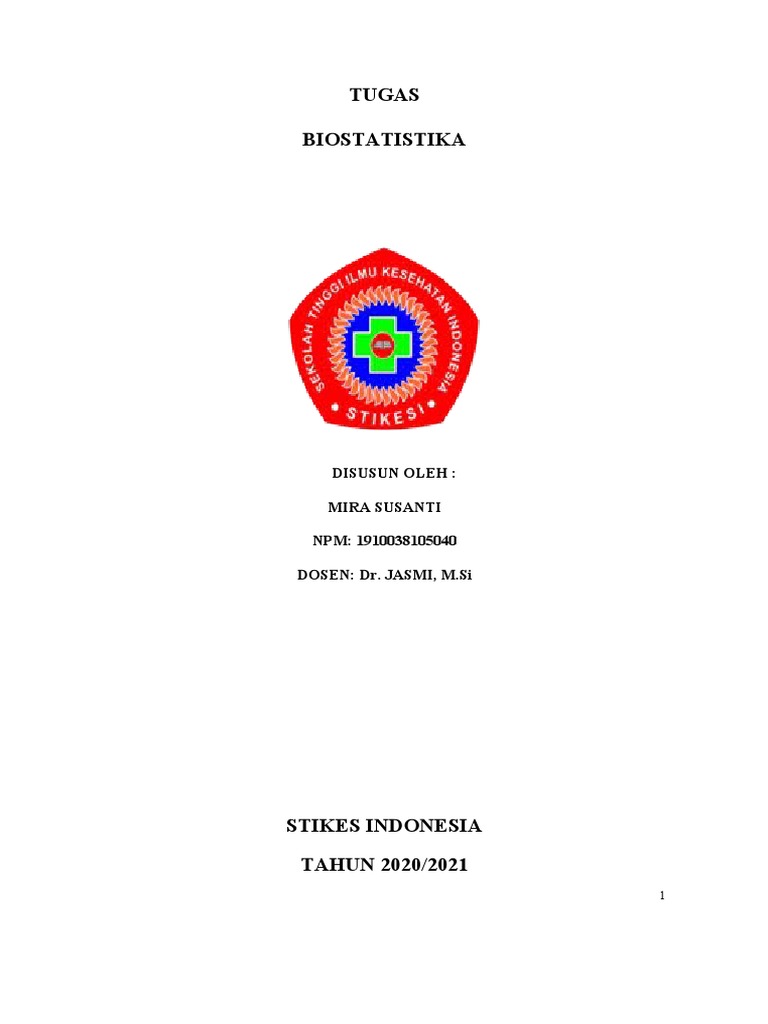 Tugas Makalah Biostatistik Mira | PDF