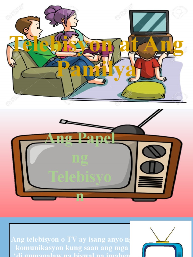 Telebisyon at Ang Pamilya | PDF