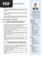 Annotated Resume Sample | PDF | Tutor | Literacy