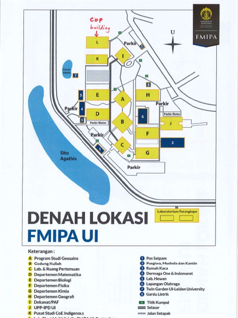 Denah FMIPA 2022 | PDF