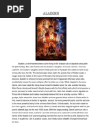 Aladdin Monologues | PDF | Mystery, Thriller & Crime Fiction | General ...