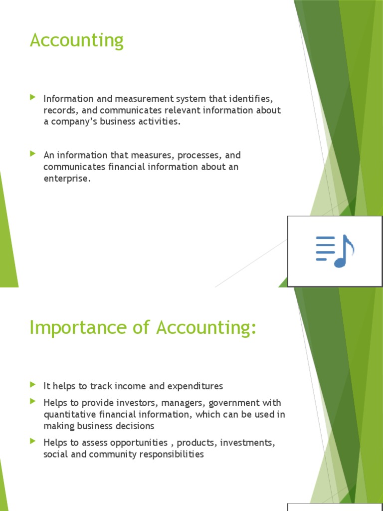 Importance of Accounting | PDF | Accountant | Certified Public Accountant
