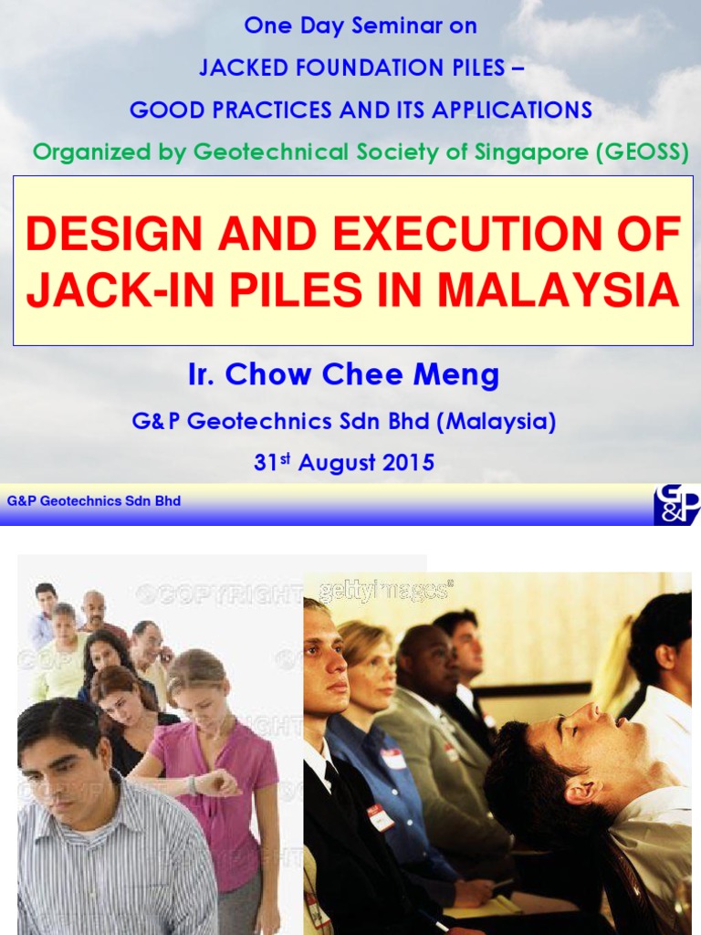 Design and Execution of Jack-In Piles in Malaysia: Lessons Learned from Case Studies | PDF ...