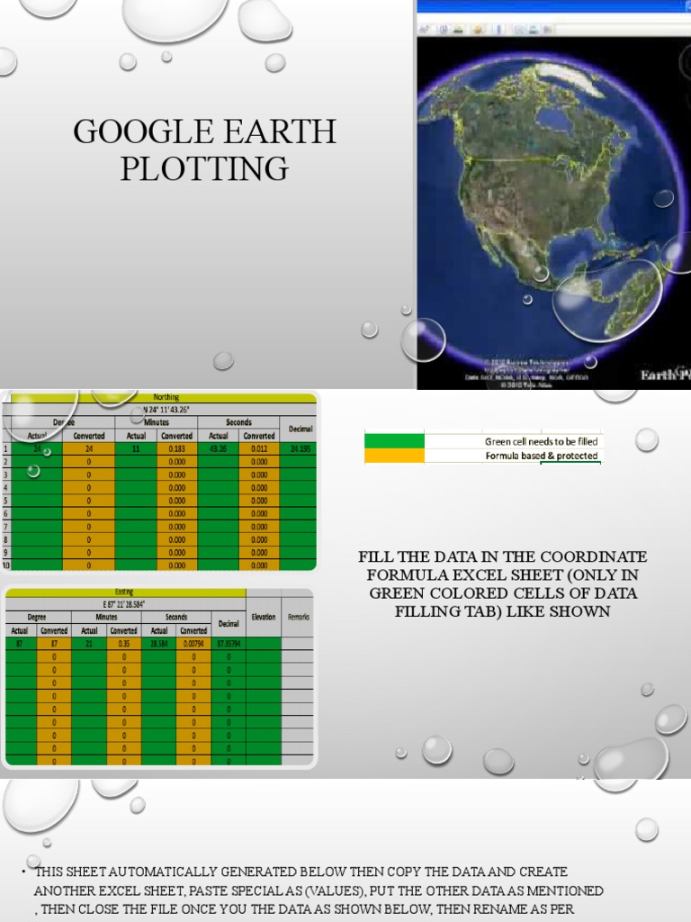 Google Earth Pro Plotting | PDF