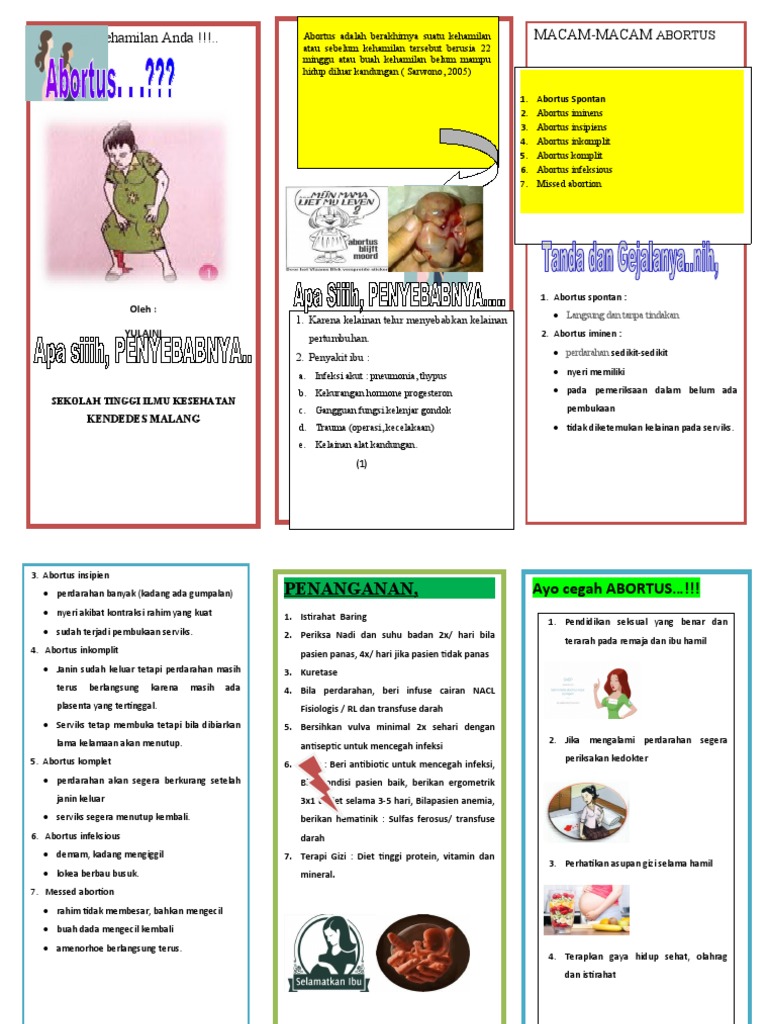 Leaflet Abortus | PDF