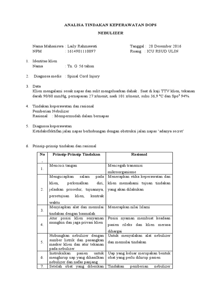 Dops Nebulizer | PDF