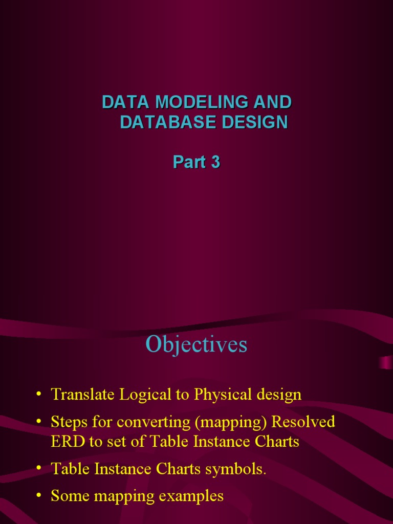 Data Modeling and Database Design | PDF | Table (Database) | Databases