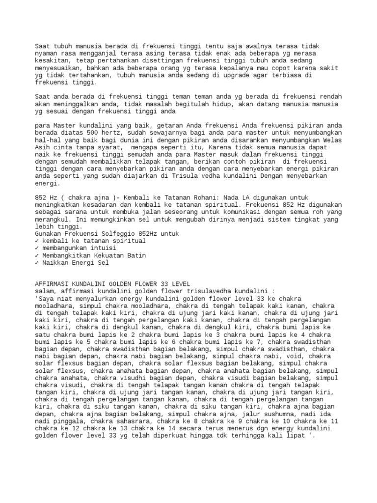 SEtting Frekuensi Tinggi | PDF