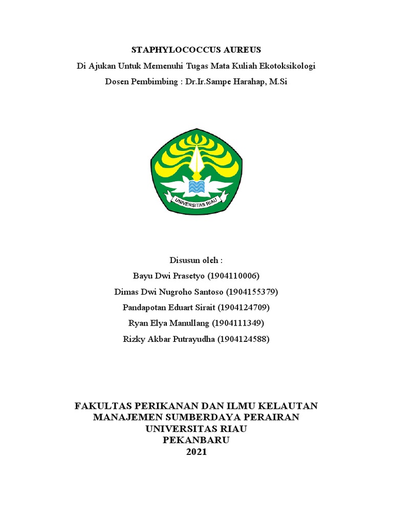 Staphylococcus Aureus | PDF | Kesehatan Holistik