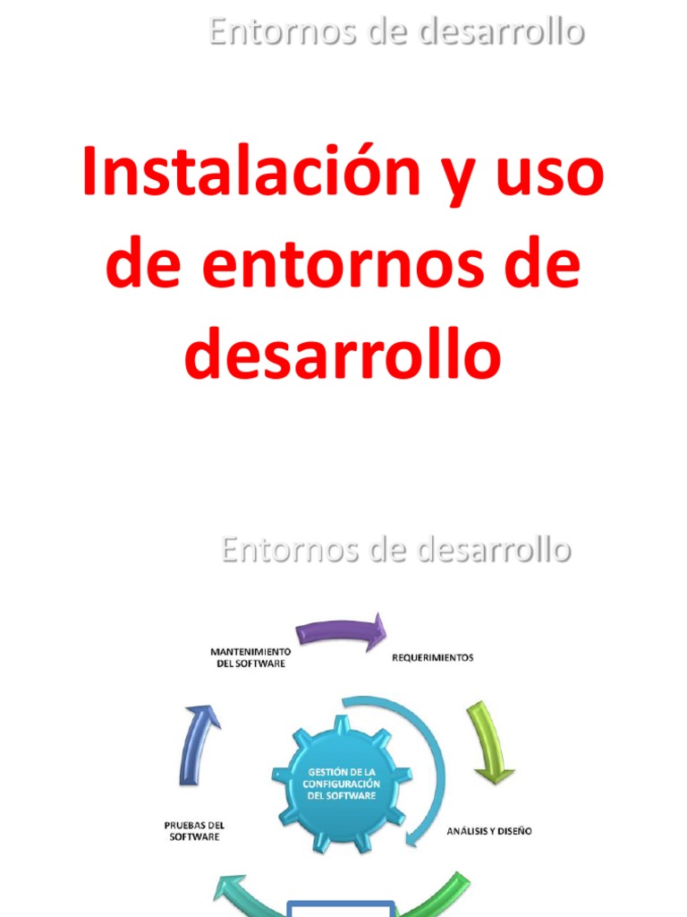 Tema 3 - Instalación y Uso de Entornos de Desarrollo | Descargar gratis ...