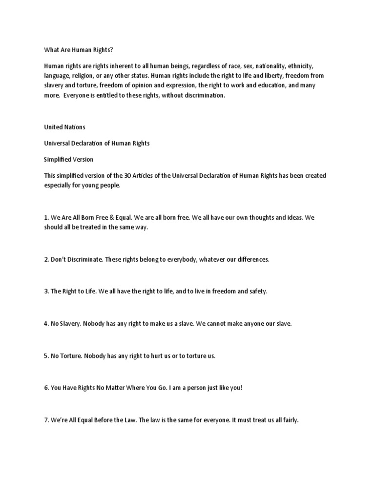 What Are Human-WPS Office | PDF | Rights | Human Rights