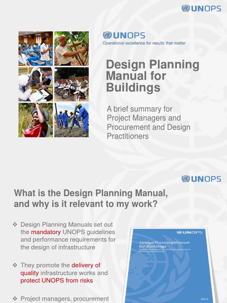 14 Design Planning Manual | PDF | Procurement | Regulatory Compliance