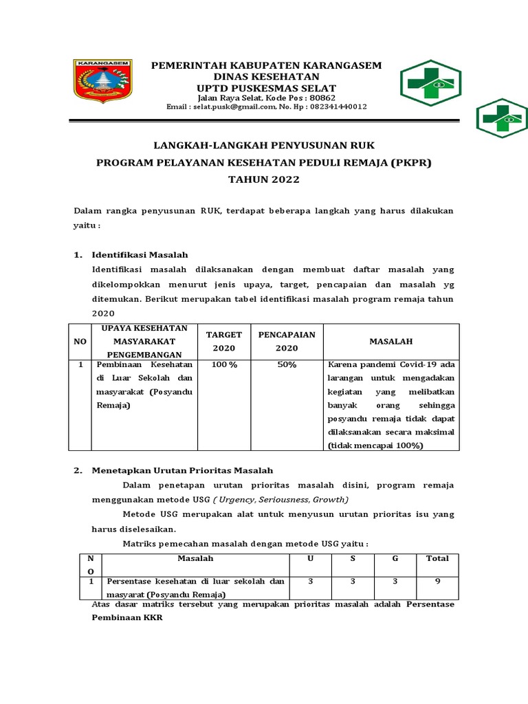 Membangun Kembali Program Kesehatan Remaja | PDF