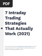 Scalping Trading Strategies Free PDF | PDF | Day Trading | Moving Average