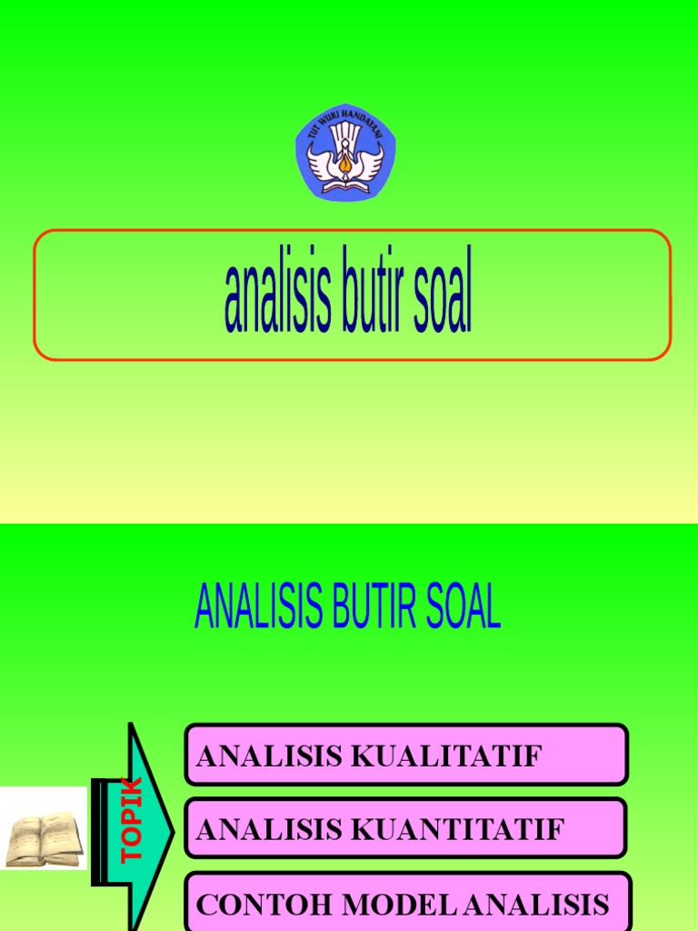 Analisis Item Point Biserial | PDF
