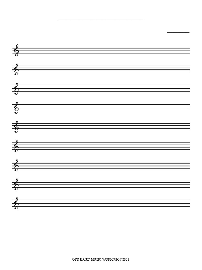 Treble Clef | PDF