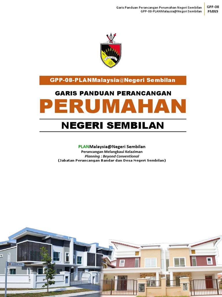 E-BOOK Garis Panduan Perancangan Perumahan Negeri Sembilan | PDF