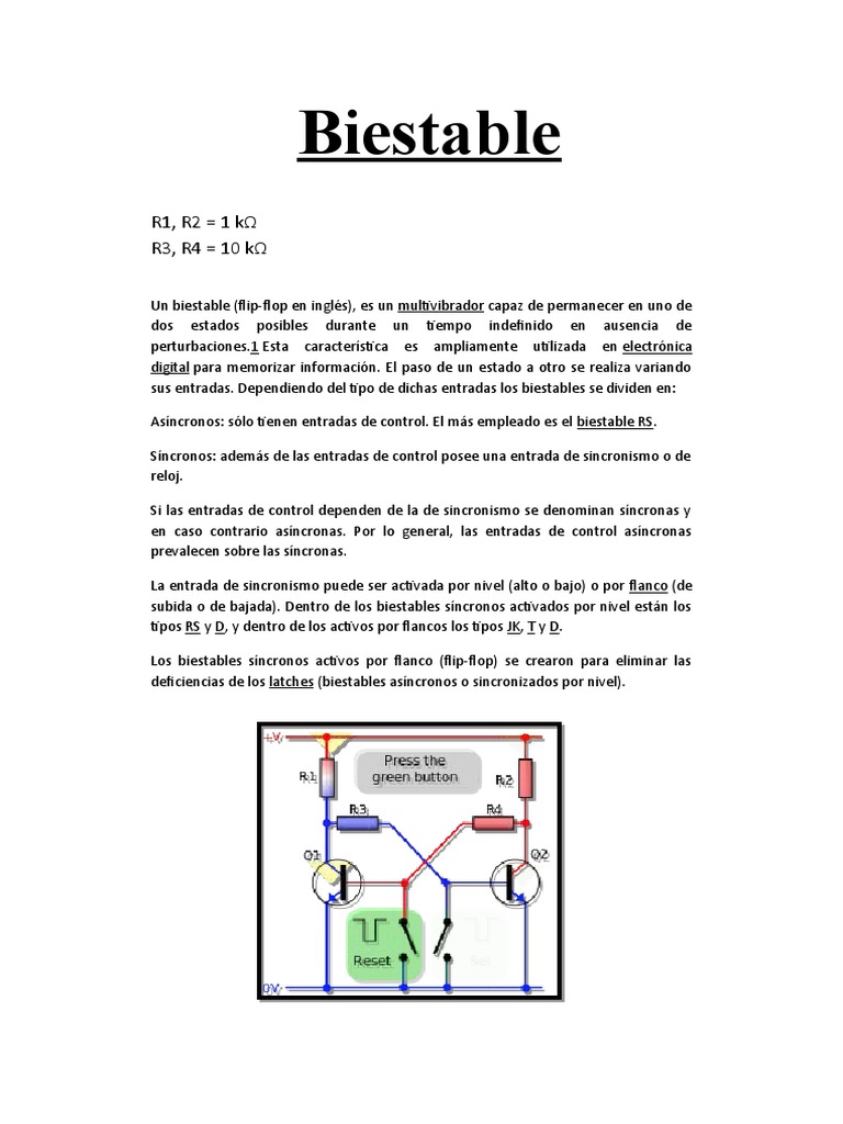 Biestable | PDF | Informática