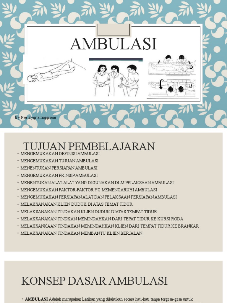 Kelas XI AMBULASI | PDF