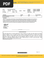 Dr Lal PathLabs Sample Report Format | PDF | Pathology | Doctor Of Medicine