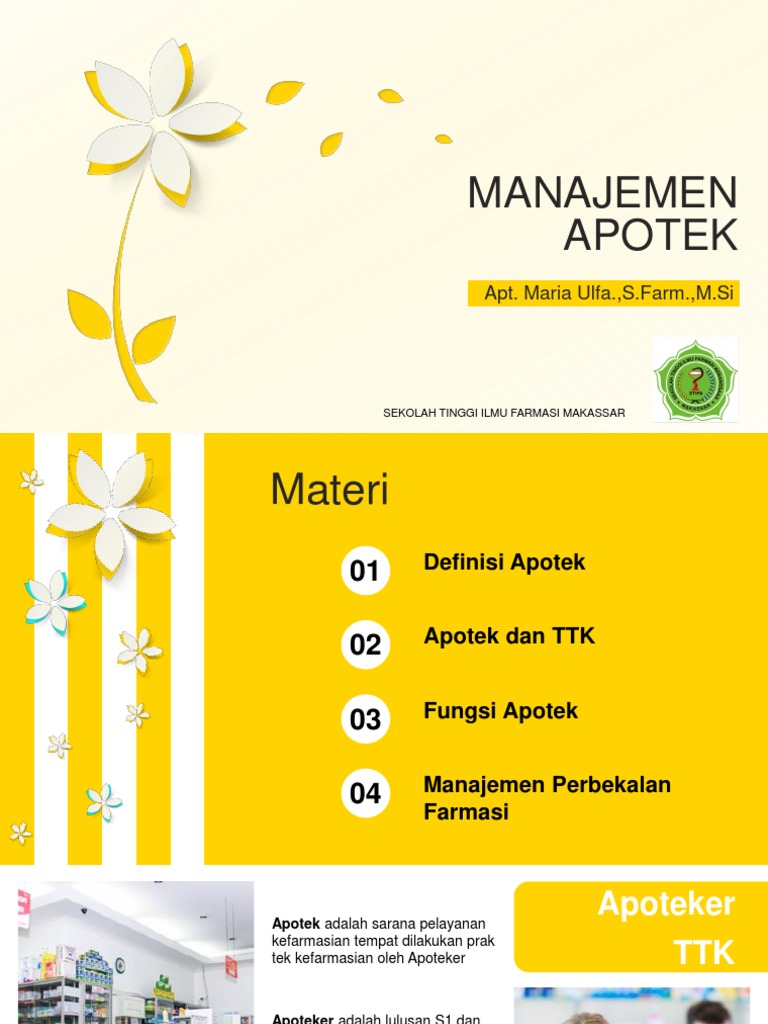 Manajemen Apotek Pdf