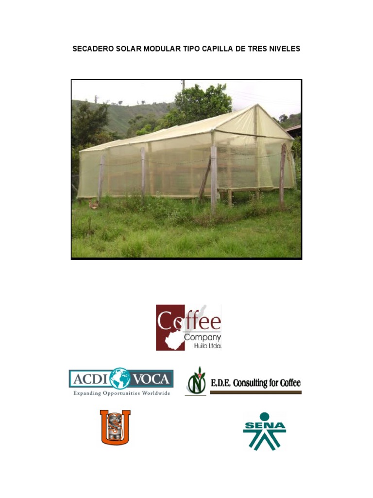 Secadero Solar Modular para Café | PDF | café | El plastico