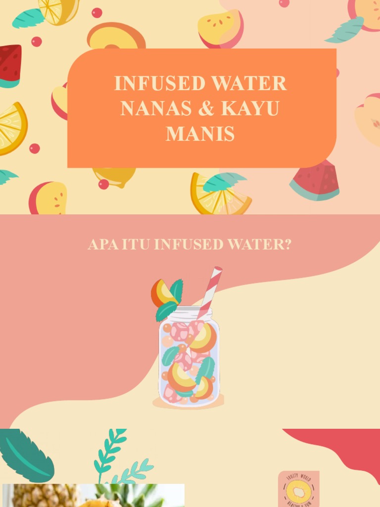 Manfaat Infused Water Nanas dan Kayu Manis | PDF