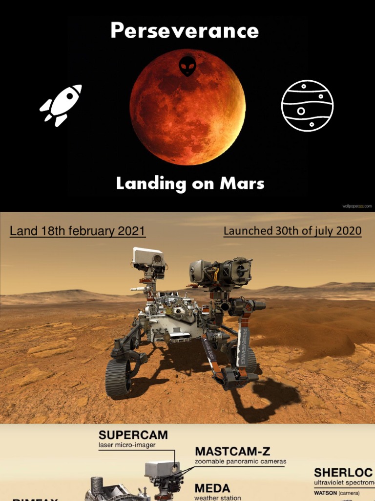 Perseverance: Landing On Mars | PDF