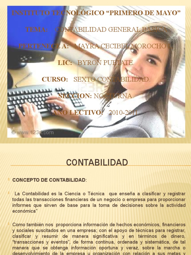 Contabilidad General Básica y Principios | PDF | Contabilidad | Economias