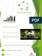 The Seven Life Processes | PDF