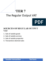 Understanding Vatable Sales and VAT Rates | PDF