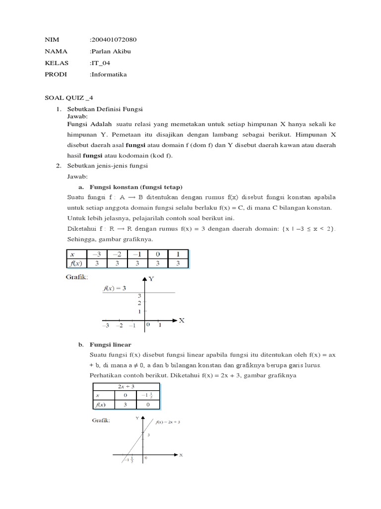 Jawaban Tugas Kalkulus 4 | PDF | Metode & Bahan Ajar