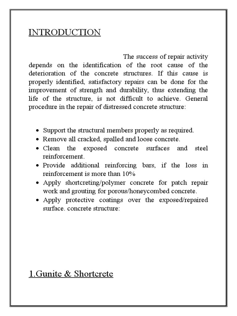 The Details of The Details of New Techniques Used in Repair | PDF ...