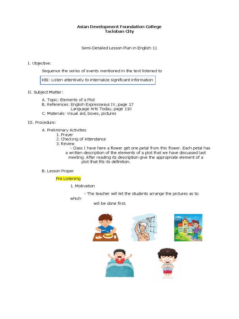 Asian Development Foundation College Tacloban City | PDF | Lesson Plan