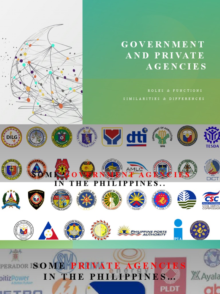 Government and Private Agencies | PDF | Government Agencies | Taxes