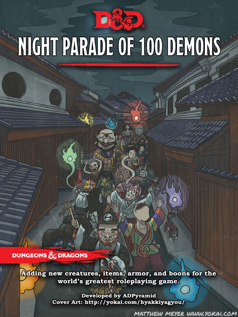 Night Parade of 100 Demons | PDF