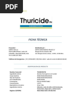 Ficha Tecnica Bingo SG | PDF | Insecticida | Agua