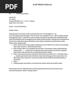 5 Contoh Surat Peringatan Untuk Karyawan (Teguran, SP1, SP2, SP3) | PDF ...