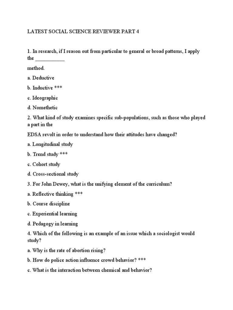 Let Review Soc - Sci | PDF | Sampling (Statistics) | Philippines