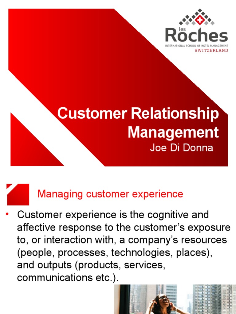 Lesson 7 - Managing Customer Experience | PDF | Customer Experience ...