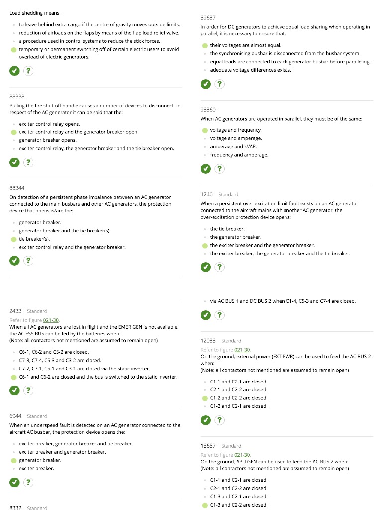ATPL Aircraft General Knowledge Part-2 | PDF