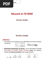 Résumé Et TD RDM Traction | PDF | Résistance des matériaux | Treillis ...